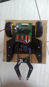 Robot mini transporter RC pengangkat barang / robot forklift - JUAL ...